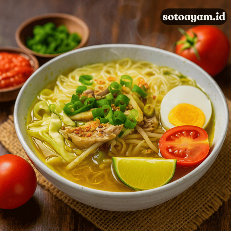 Resep Soto Padang Asli! Segar dan Bikin Nagih!