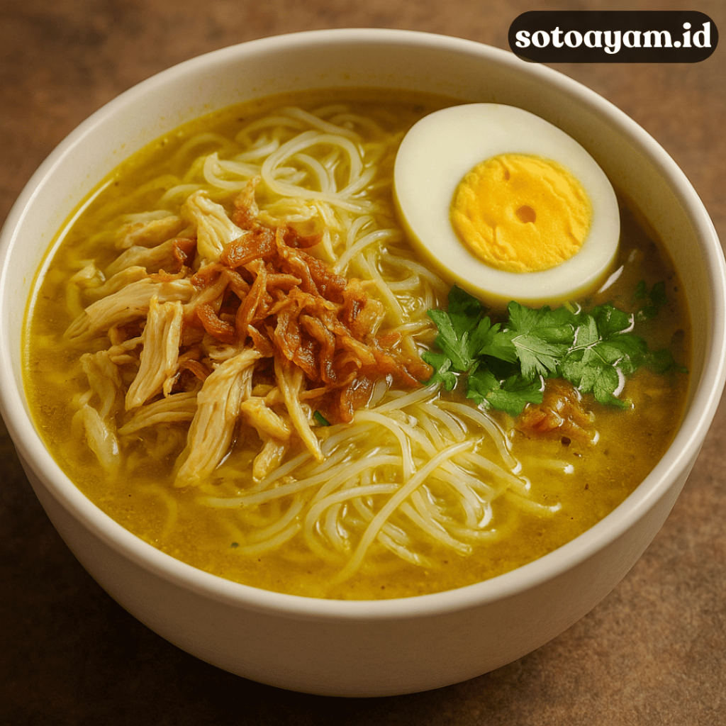 Cara Membuat Soto Ayam Lamongan Asli Tanpa MSG, Gurih Alami!
