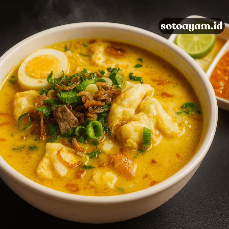 Resep Soto Padang Asli! Segar dan Bikin Nagih!