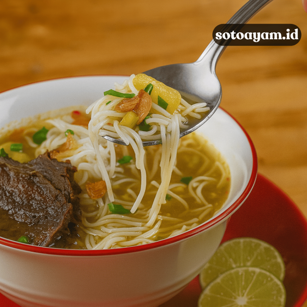 Cara Membuat Soto Ayam Lamongan Asli Tanpa MSG, Gurih Alami!