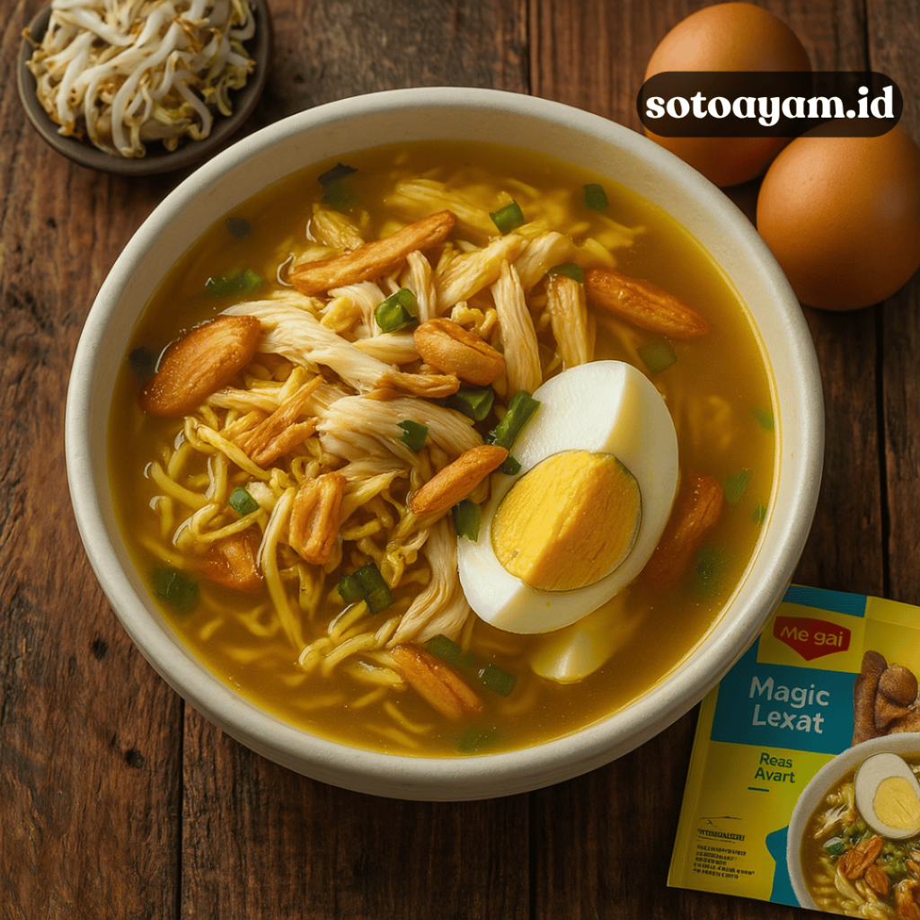 Cara Membuat Soto Ayam Lamongan Asli Tanpa MSG, Gurih Alami!